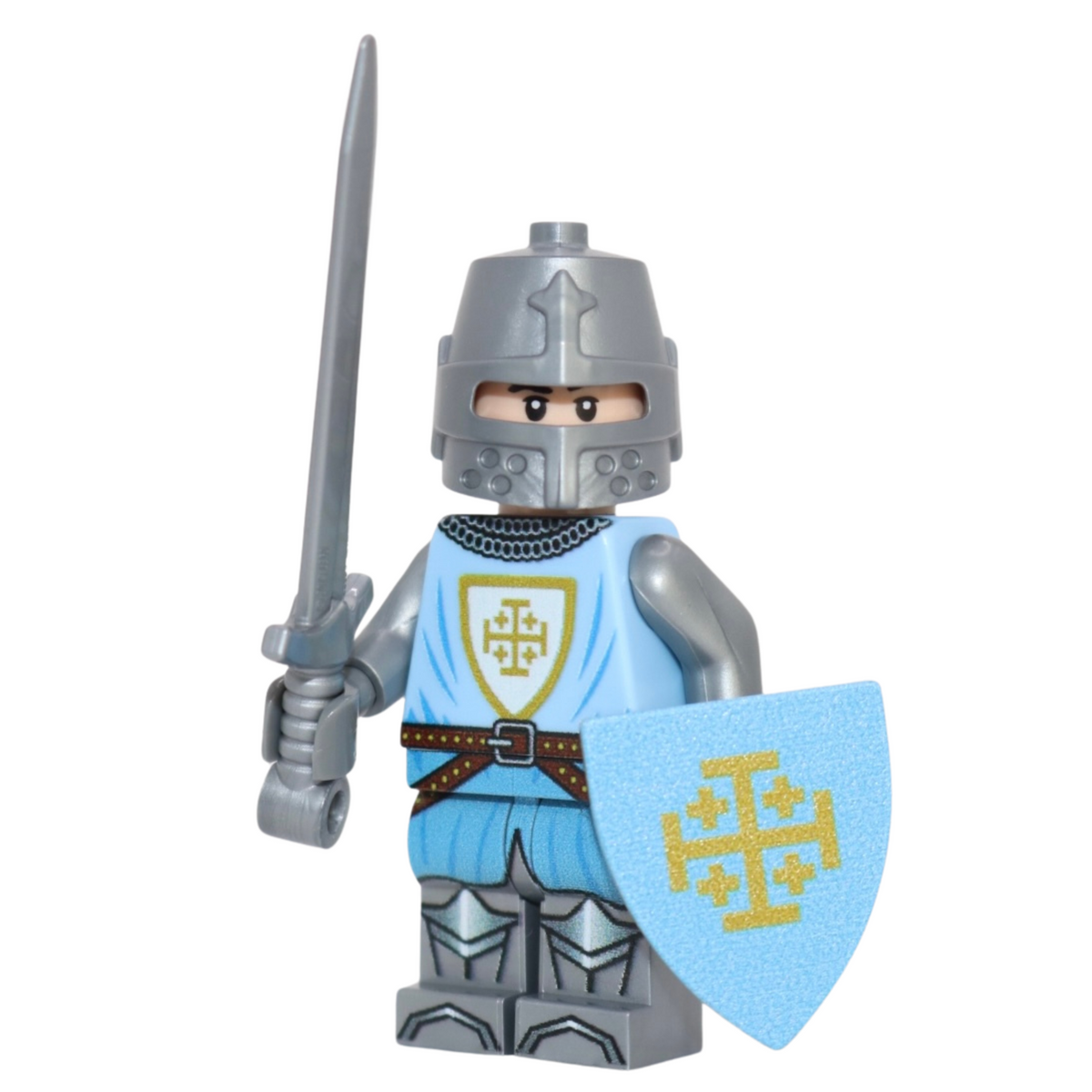 Custom Printed LEGO Knight of Jerusalem – Bricks at War