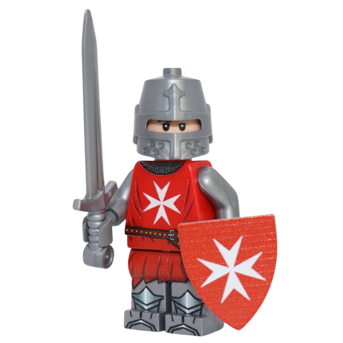 Custom Printed LEGO Knight of Malta – Bricks at War