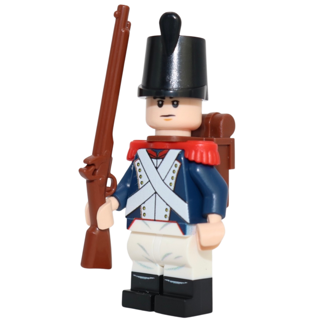 Custom Printed LEGO Napoleonic French Soldier – Bricks at War