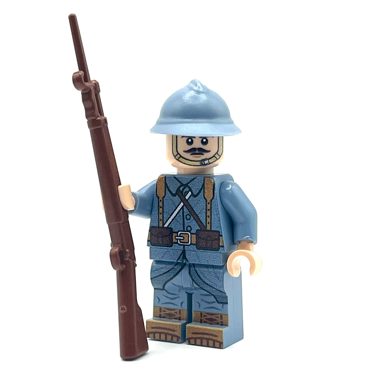 Custom Printed LEGO WWI French Soldier – Bricks at War